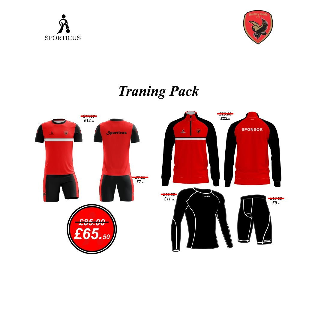 BARTLEY RED - TRAINING PACK – Sporticus Of London
